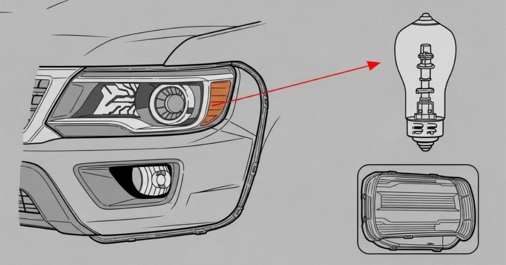 2018 Colorado Headlight Bulb Diagram & Size Guide